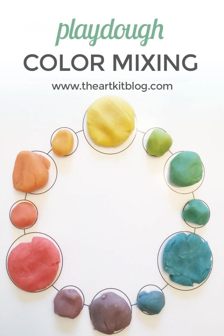 Playdough Color Mixing - The Art Kit