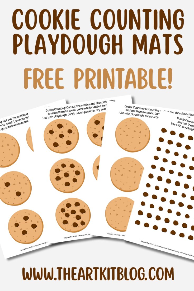 Counting Cookies Activity {FREE Printables!} - The Art Kit