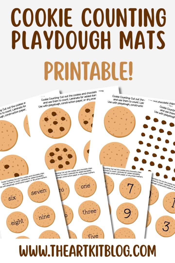 Counting Cookies Activity {FREE Printables!} - The Art Kit