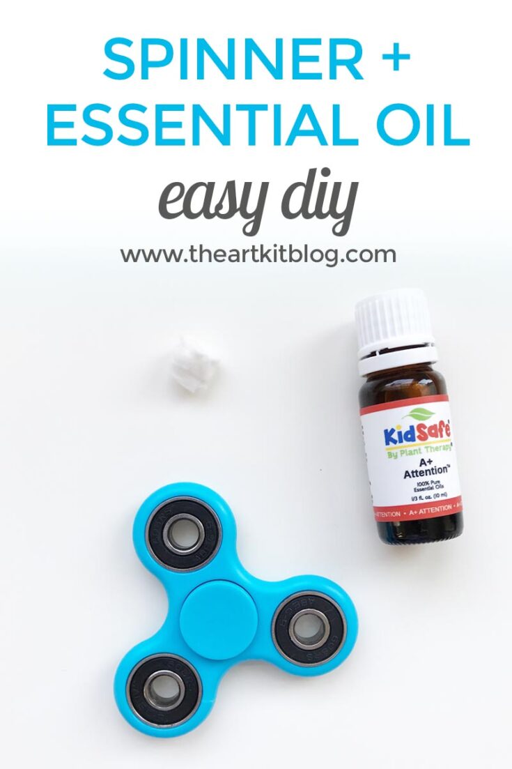 How to Use Essential Oils with Fidget Spinners - The Art Kit