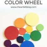 Paint Your Own Color Wheel {FREE Printable} - The Art Kit