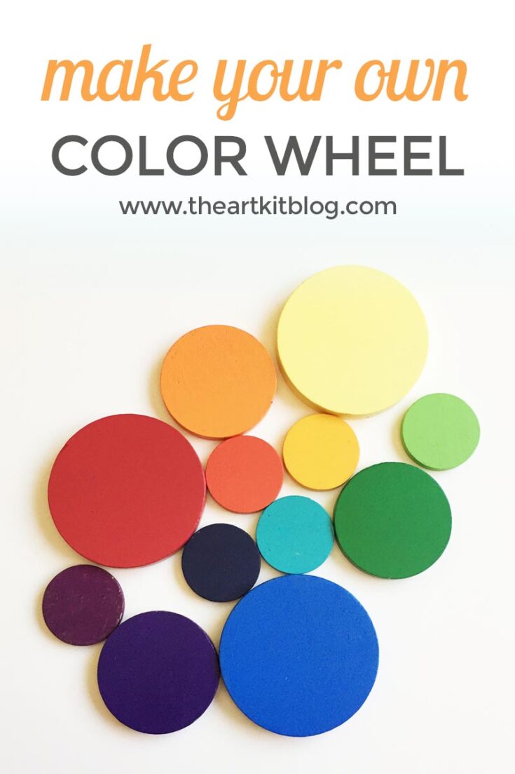 How to Make Your Own Color Wheel {Plus Fun Activity!} - The Art Kit