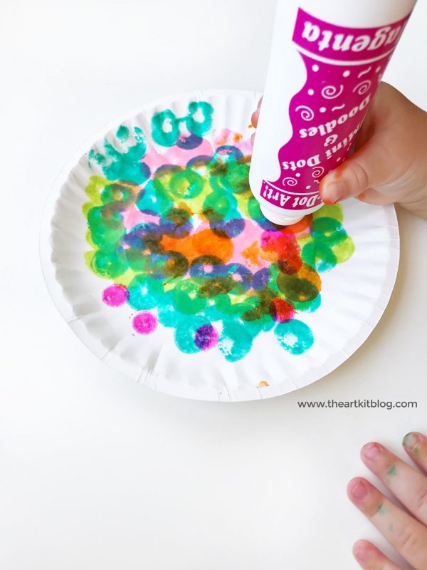 5 Minute Paper Plate Art for Kids - The Art Kit