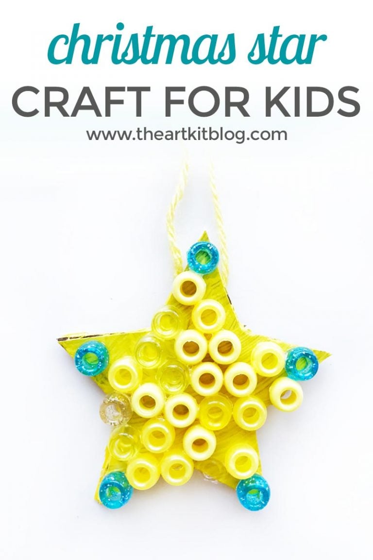 Super Simple Christmas Star Craft for Kids - The Art Kit