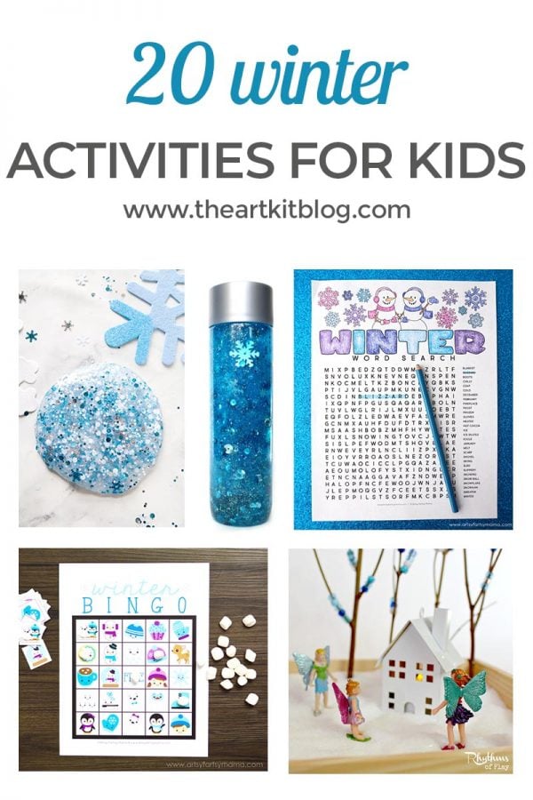 20 Winter Activities for Kids - The Art Kit
