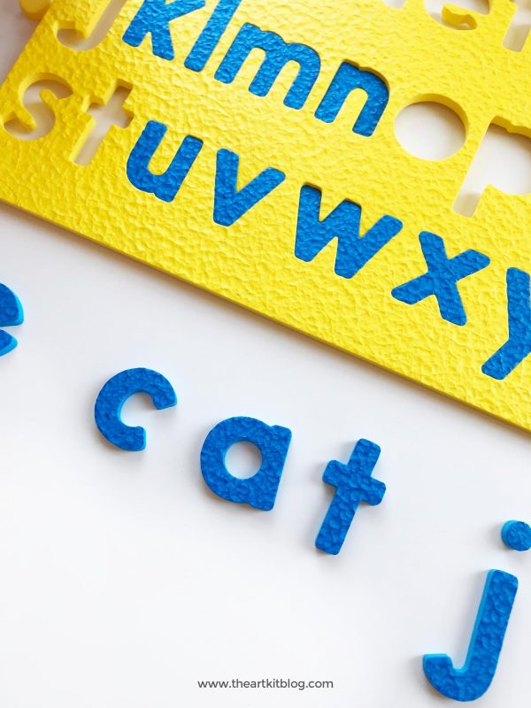Learn the Alphabet With This Unique Crepe Foam Alphabet Puzzle - The ...