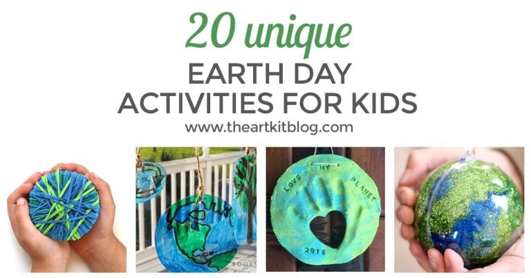 20 Unique Earth Day Activities for Kids - The Art Kit