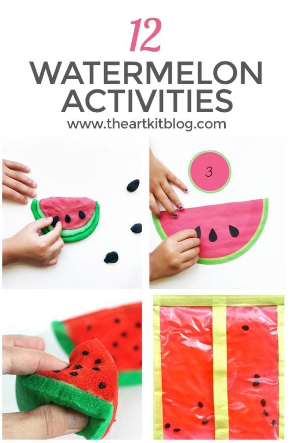 12 Watermelon Activities - Perfect for Summer - The Art Kit
