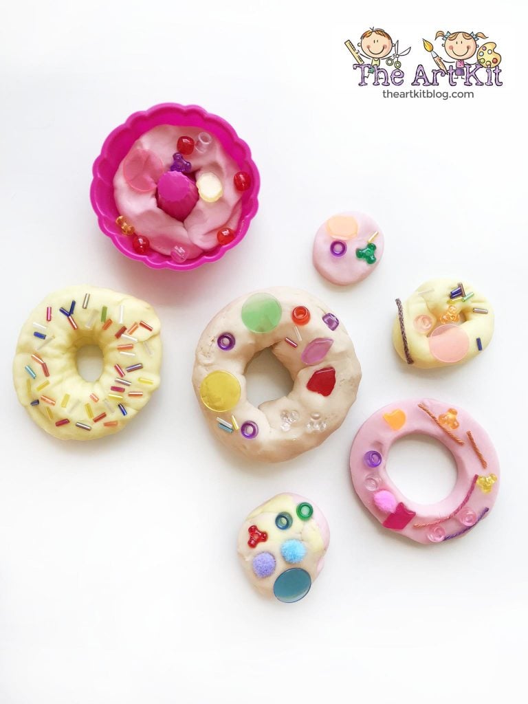 donut playdough play doh donuts kit - The Art Kit