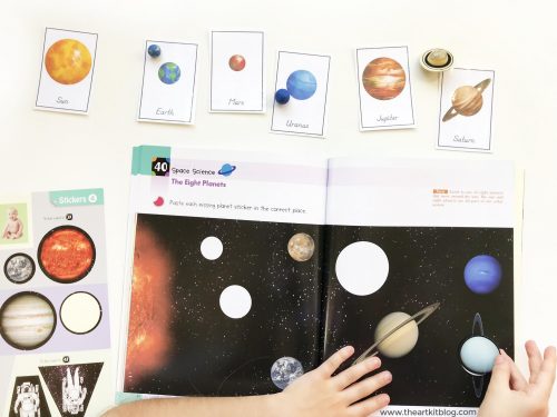 Review: Kumon Science Sticker Book for Pre-K and Up - The Art Kit