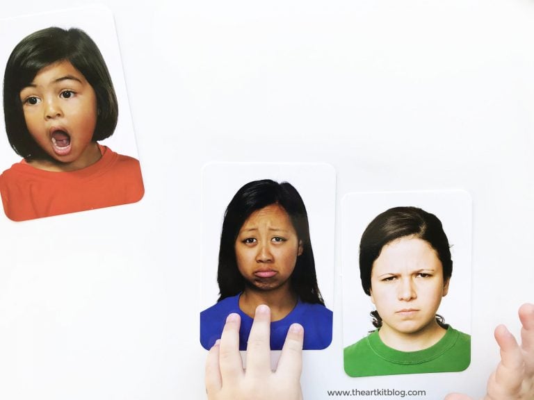 Language Builder Emotion Cards Review - The Art Kit