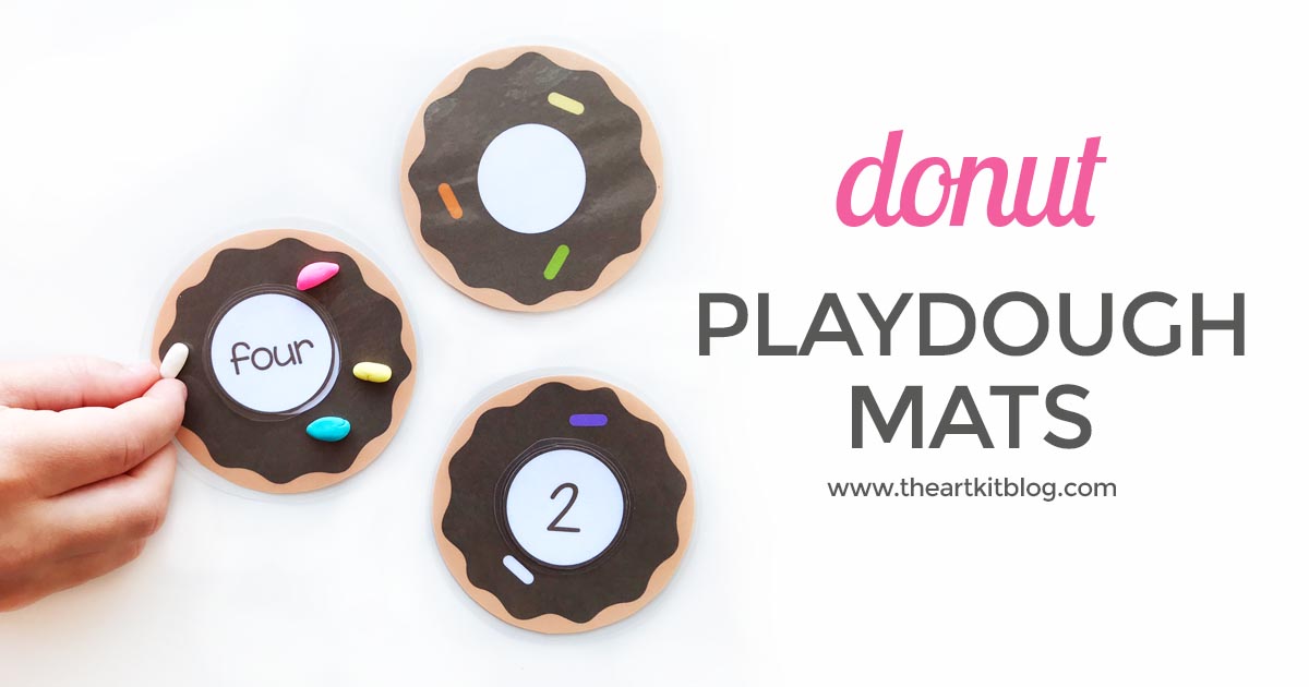 donuts-and-sprinkles-counting-cards-with-playdough-the-art-kit ...