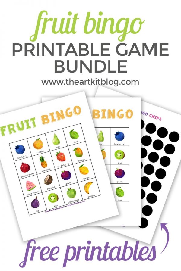 Fruit and Vegetable Alphabet Matching {Free Printable Pack} - The Art Kit