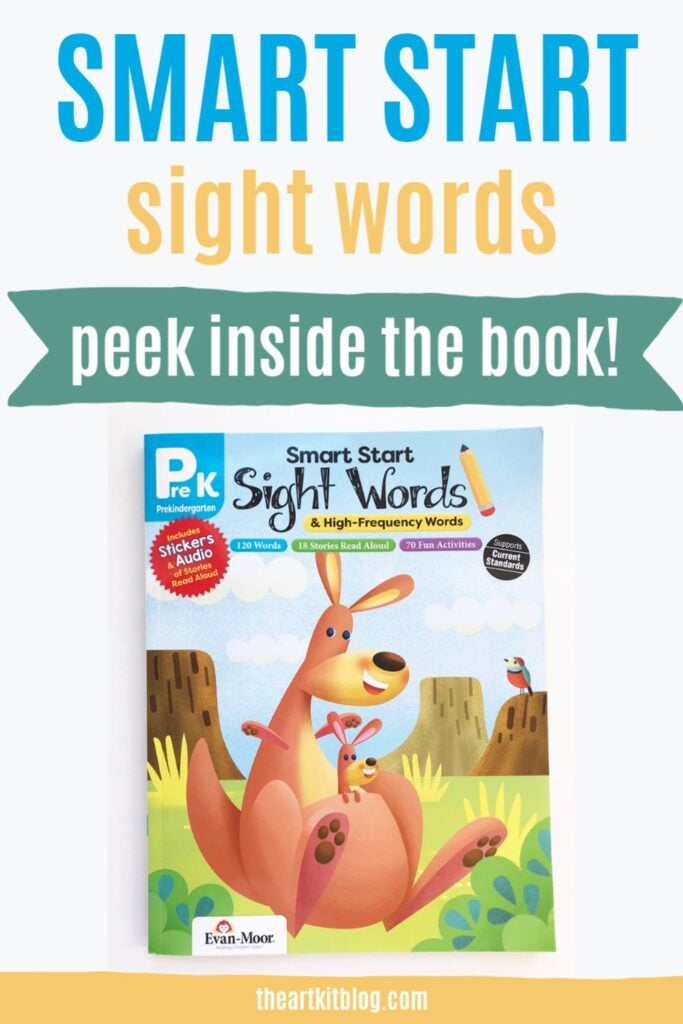smart start sight words evan moor review pinterest - The Art Kit