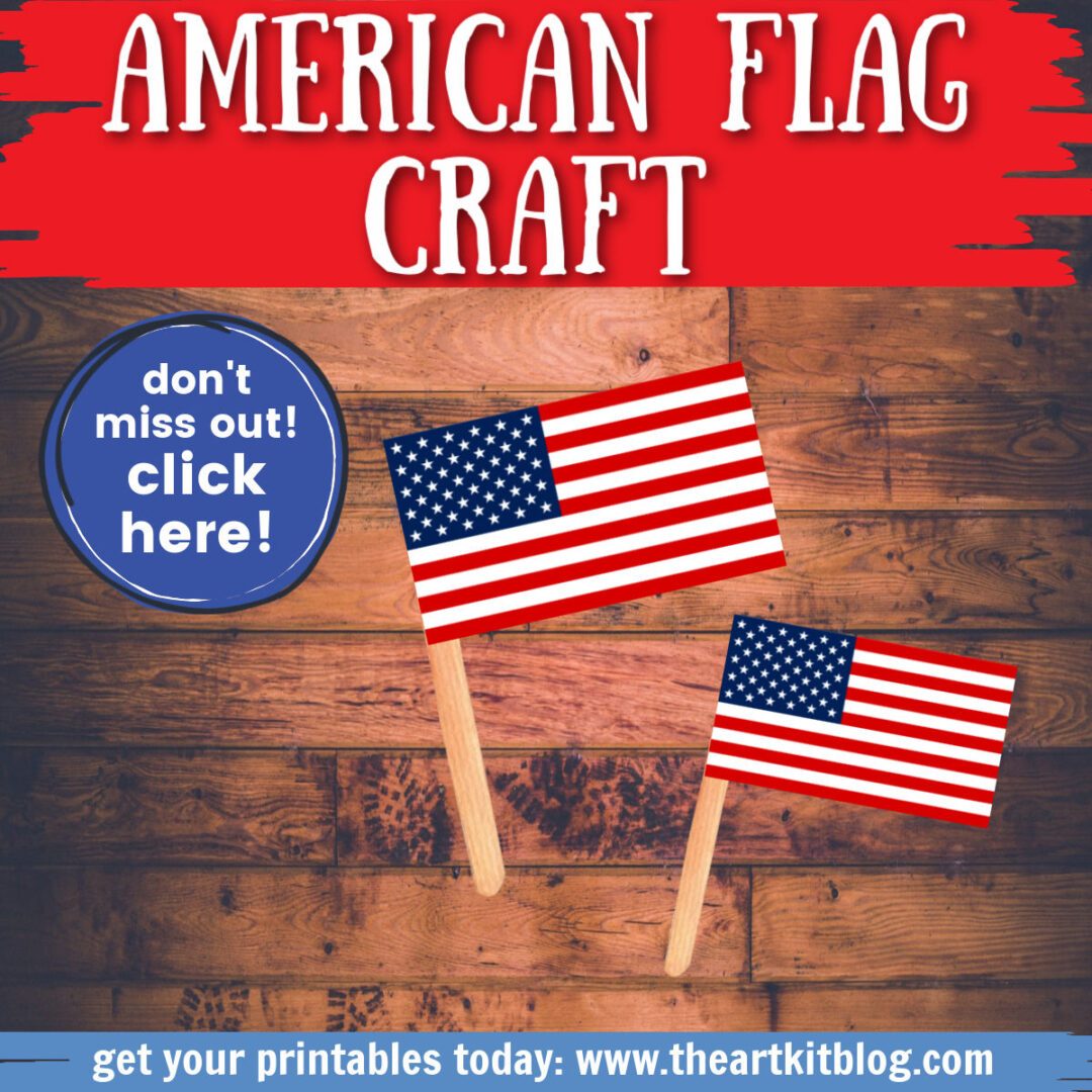 Printable 4th of July Paper Chains - Festive Paper Craft! - The Art Kit