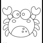 Color by Number Crab Coloring Page FREE - The Art Kit