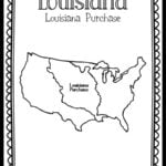 Louisiana Purchase Coloring Page Sketch Coloring Page