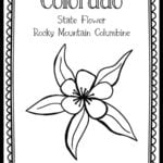Colorado Coloring Page (the 38th state!) {FREE Printable!} - The Art Kit