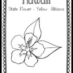 Hawaii (The 50th State!) Coloring Page {FREE Printable!} - The Art Kit
