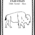Wisconsin State Domestic Animal Coloring Page (The Dairy Cow) {FREE ...