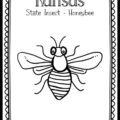 West Virginia State Insect Coloring Page (Honeybee!) {FREE Printable ...
