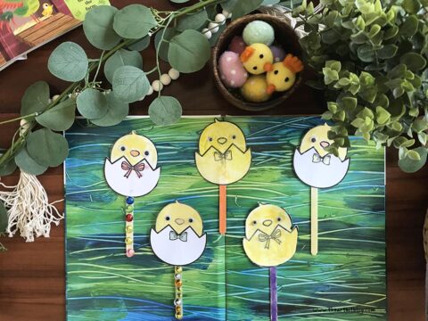 Chick Spring Paper Craft photo 7 - The Art Kit