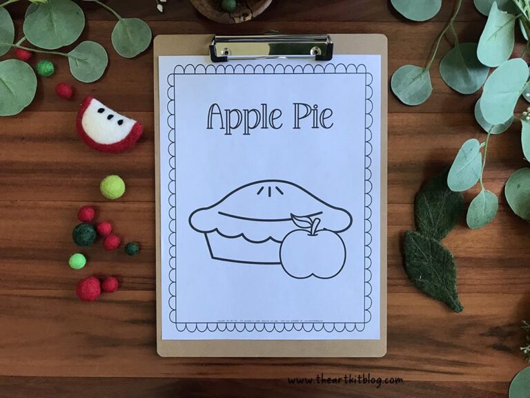 apple-pie-coloring-pages-2 - The Art Kit