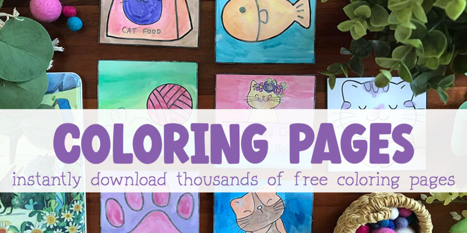Welcome to The Art Kit! The Art Kit - Coloring pages and printables for ...
