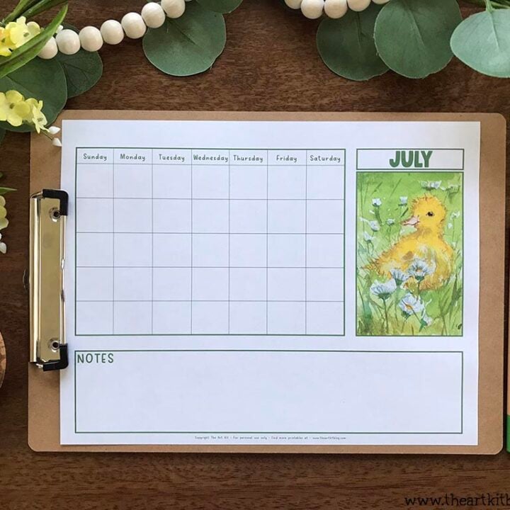 July Archives - The Art Kit