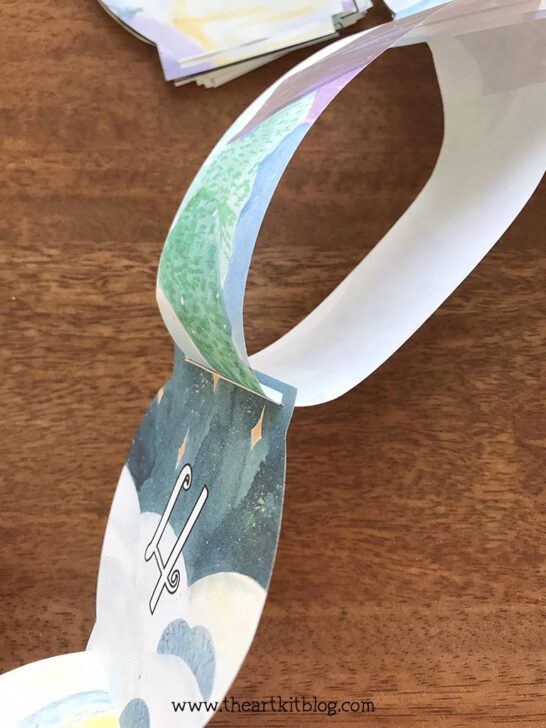 Christmas Countdown Paper Chains - Numbered! {FREE PRINTABLES} - The ...