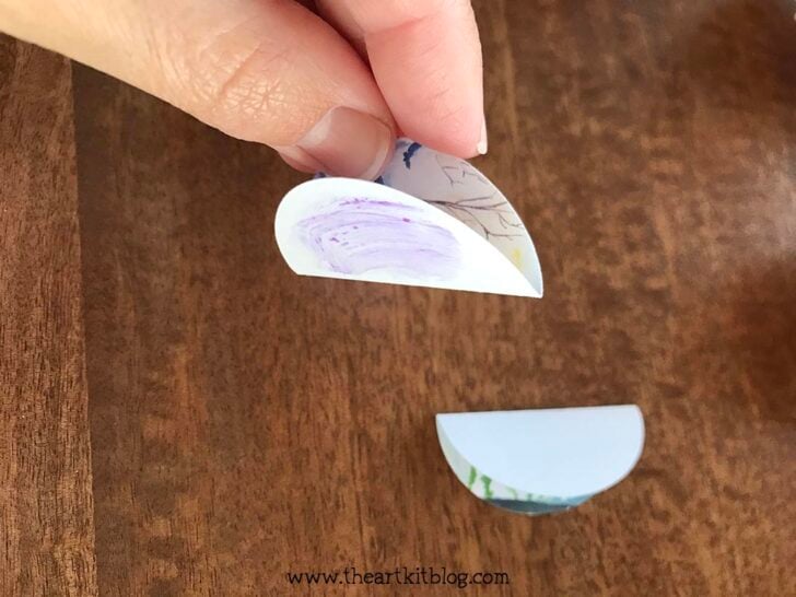 Moon Phases 3D Paper Craft {FREE PRINTABLE} - The Art Kit