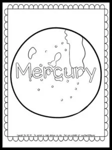 mercury solar system coloring pages_the art kit copy - The Art Kit