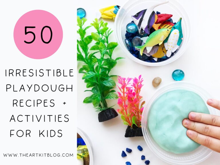 50 Playdough Recipes + Activities for Kids! - The Art Kit