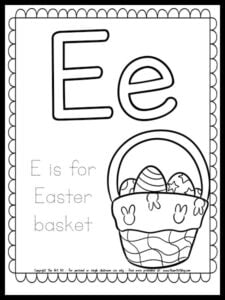 Spring Alphabet Letters Coloring Pages {FREE PRINTABLES!} - The Art Kit