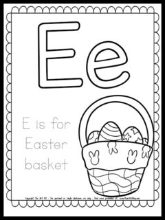 Spring Alphabet Letters Coloring Pages {FREE PRINTABLES!} - The Art Kit