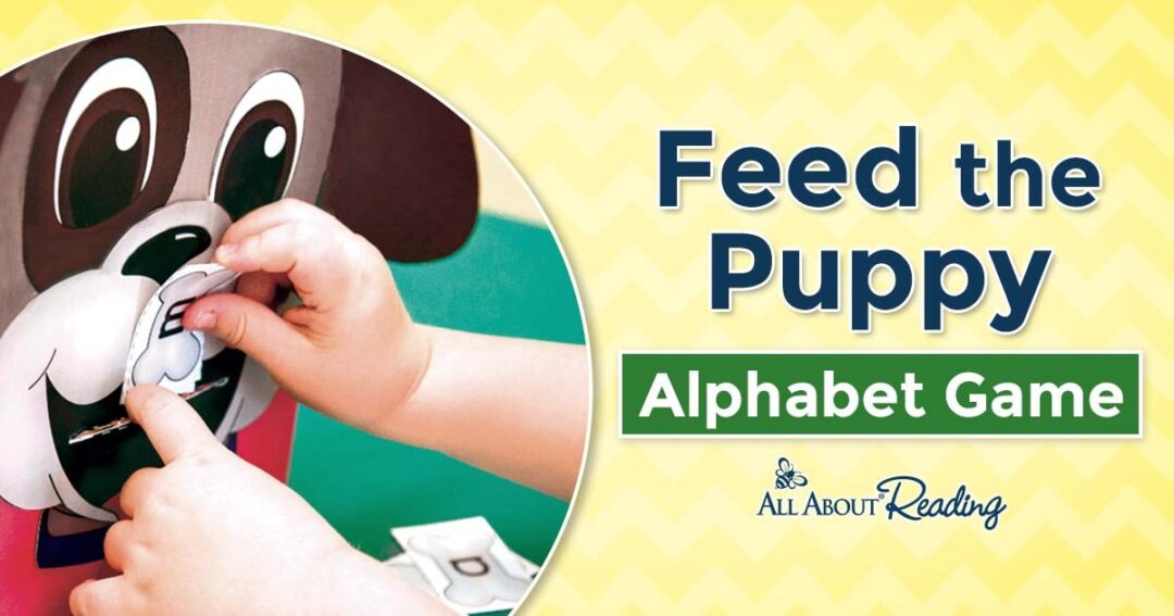FREE PRINTABLE Feed the Puppy Alphabet Game - The Art Kit
