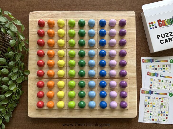 Colorku: The Color Sudoku Puzzle: Review - The Art Kit