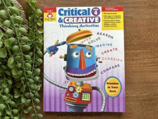 Critical and Creative Thinking Activities 4: Evan-Moor Workbook Review ...