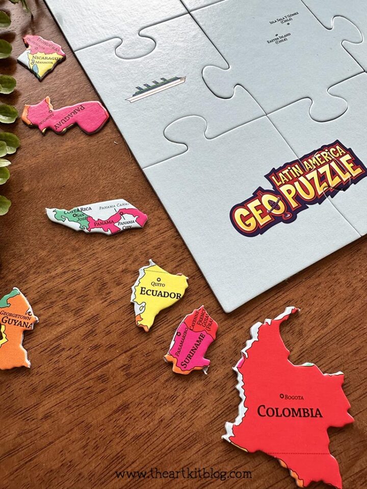 GeoPuzzles Complete Set of 6: Review - The Art Kit
