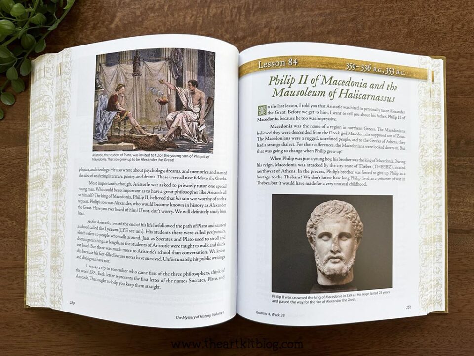The Mystery of History Volume I: Book Review - The Art Kit