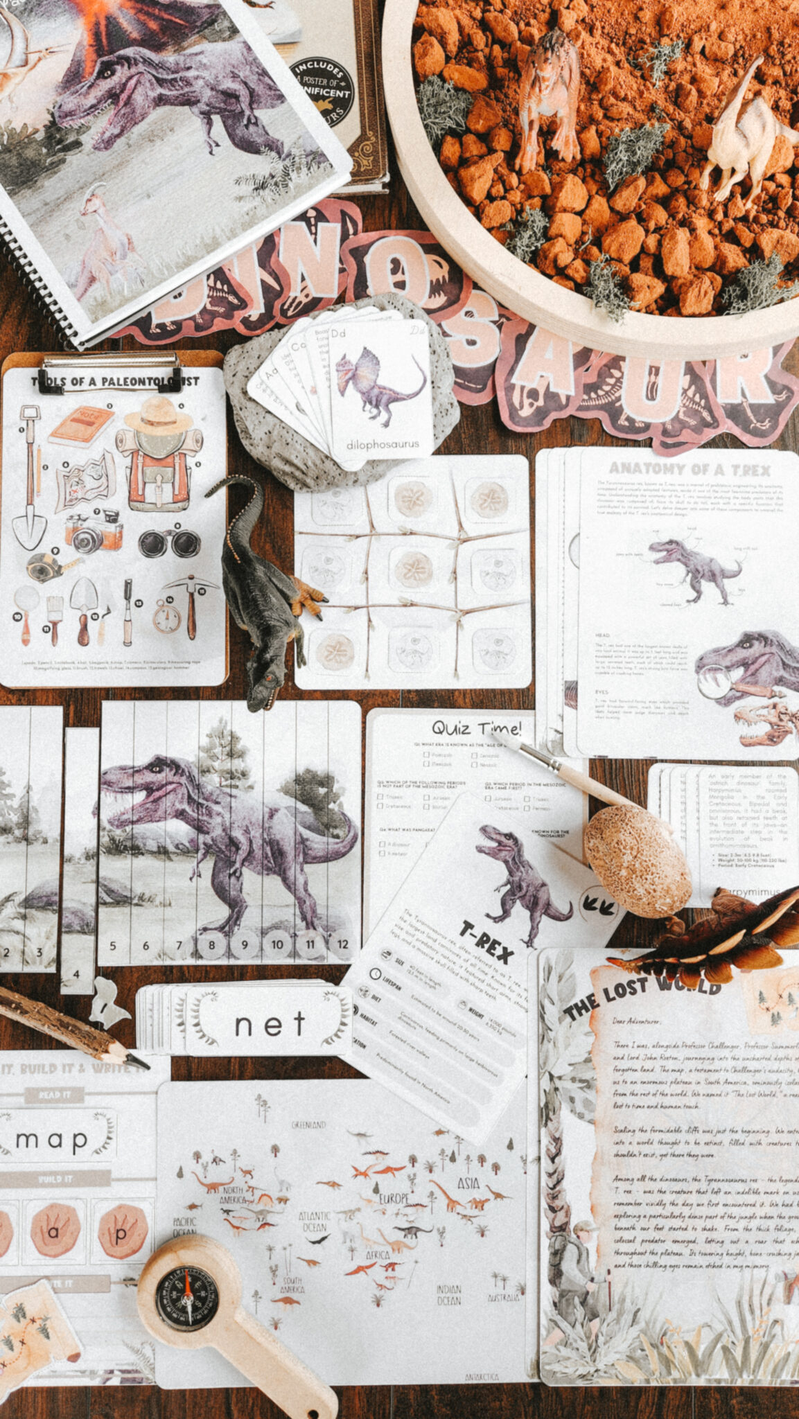 Printable Dinosaur Study Pack - The Art Kit