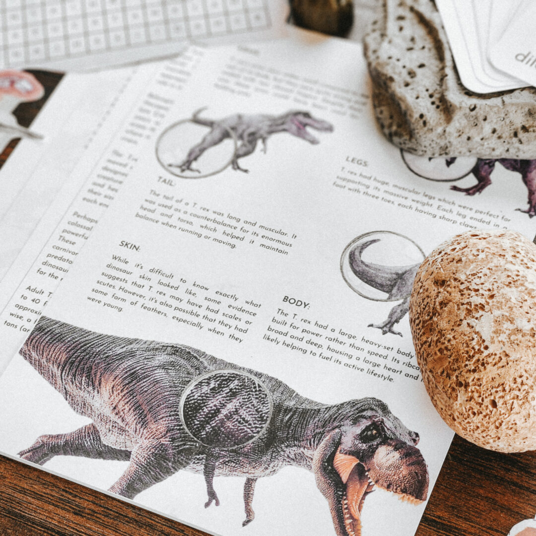 Printable Dinosaur Study Pack - The Art Kit