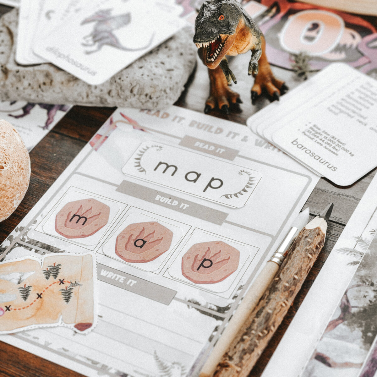 Printable Dinosaur Study Pack - The Art Kit