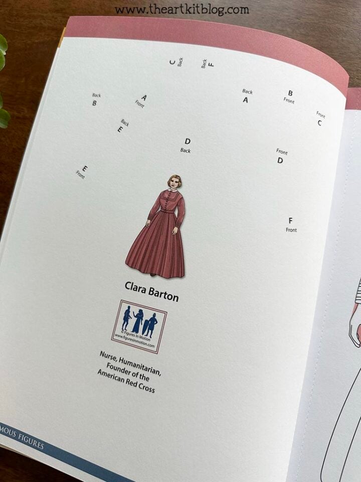 Famous Figures of the Civil War: Movable Paper Figures to Cut, Color ...