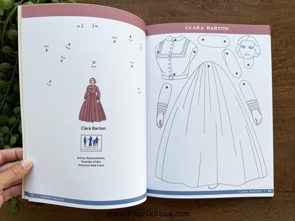 Famous Figures of the Civil War: Movable Paper Figures to Cut, Color ...