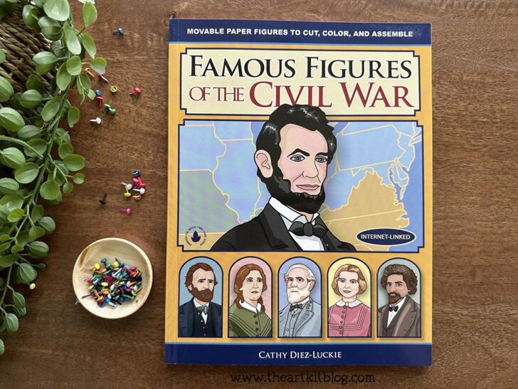Famous Figures of the Civil War: Movable Paper Figures to Cut, Color ...