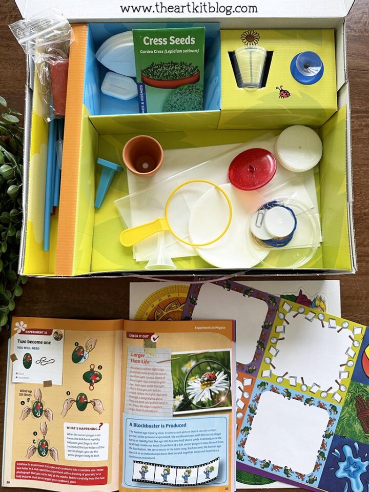 Stepping Into Science: Kids First Science Kit REVIEW - The Art Kit