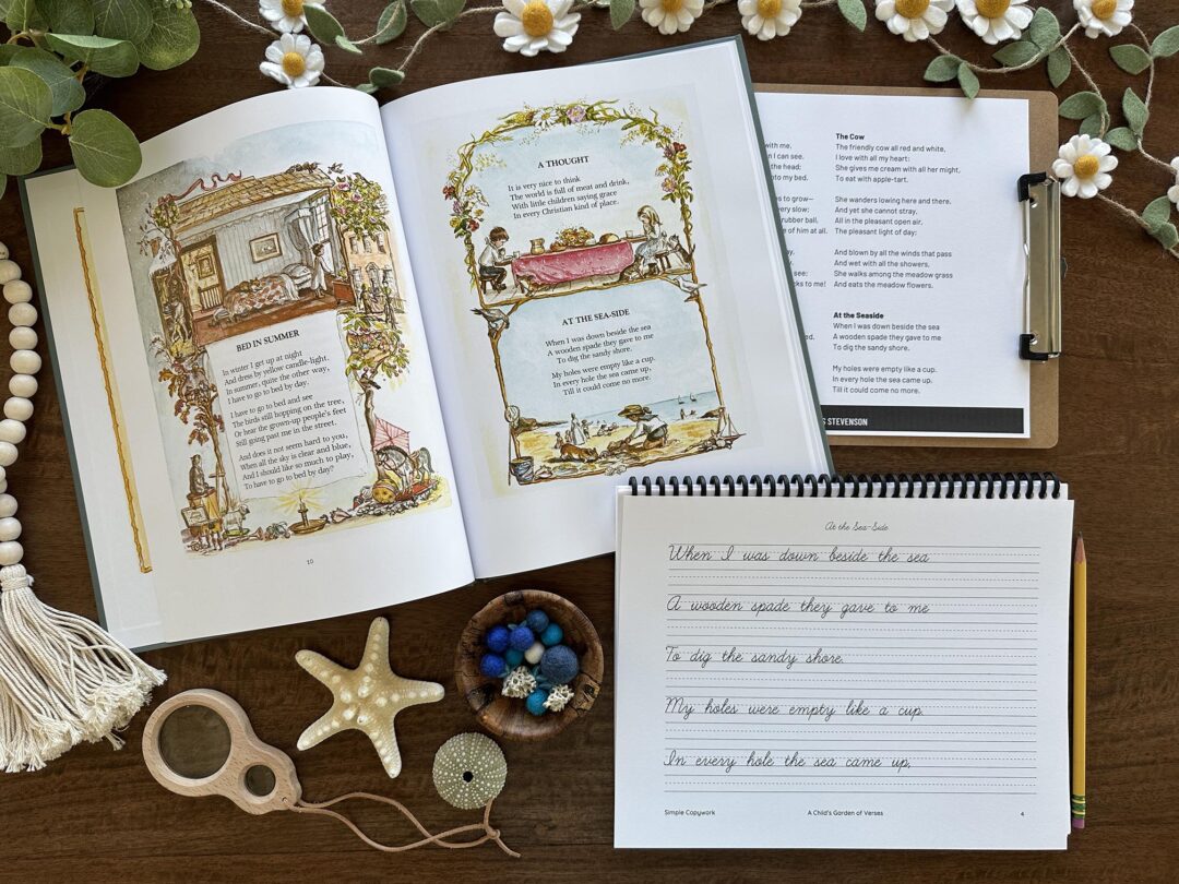 Poems Stevenson Copywork by Simple Copywork_The Art Kit 1 - The Art Kit