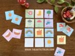 Spring Memory Match Game for Kids FREE PRINTABLE! - The Art Kit
