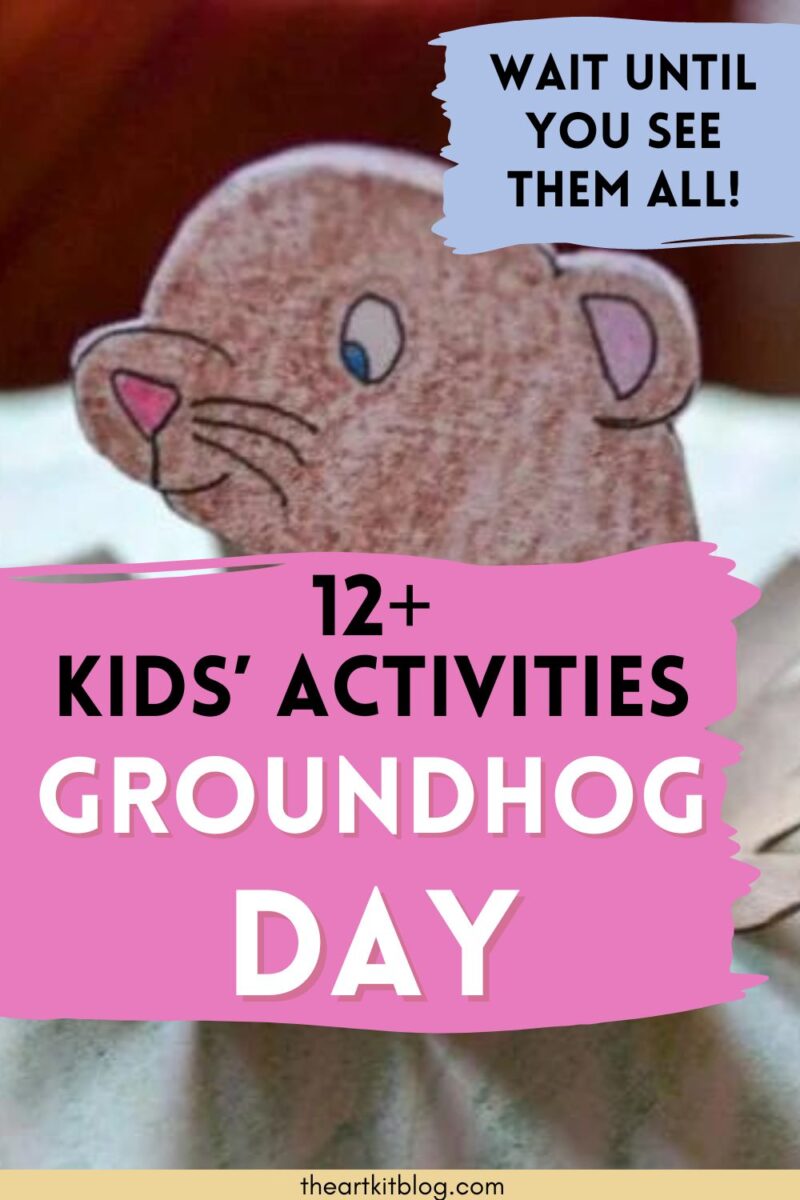 groundhog day activities for kids - The Art Kit